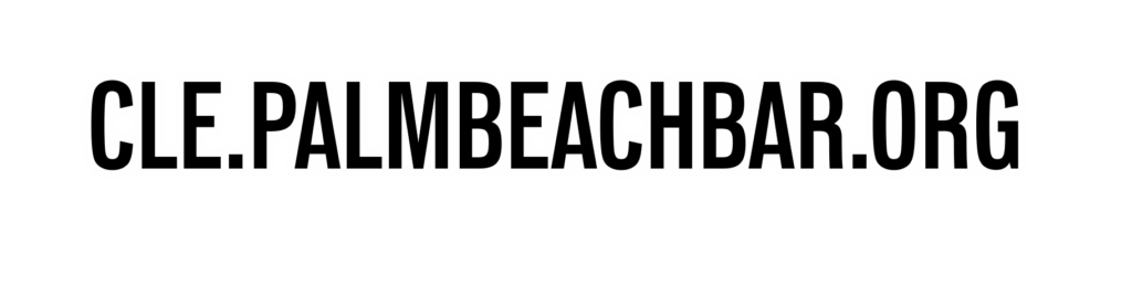 Palm Beach County Bar Association – Fostering professionalism and ...